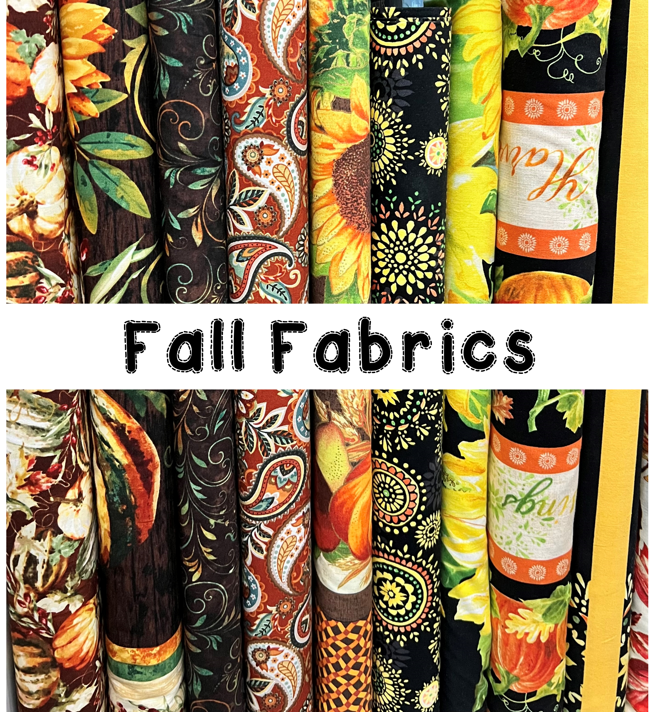 Fall Fabrics – Ultimate Sewing Centre