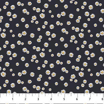 Beecroft - Tiny Daisies, Black – Ultimate Sewing Centre