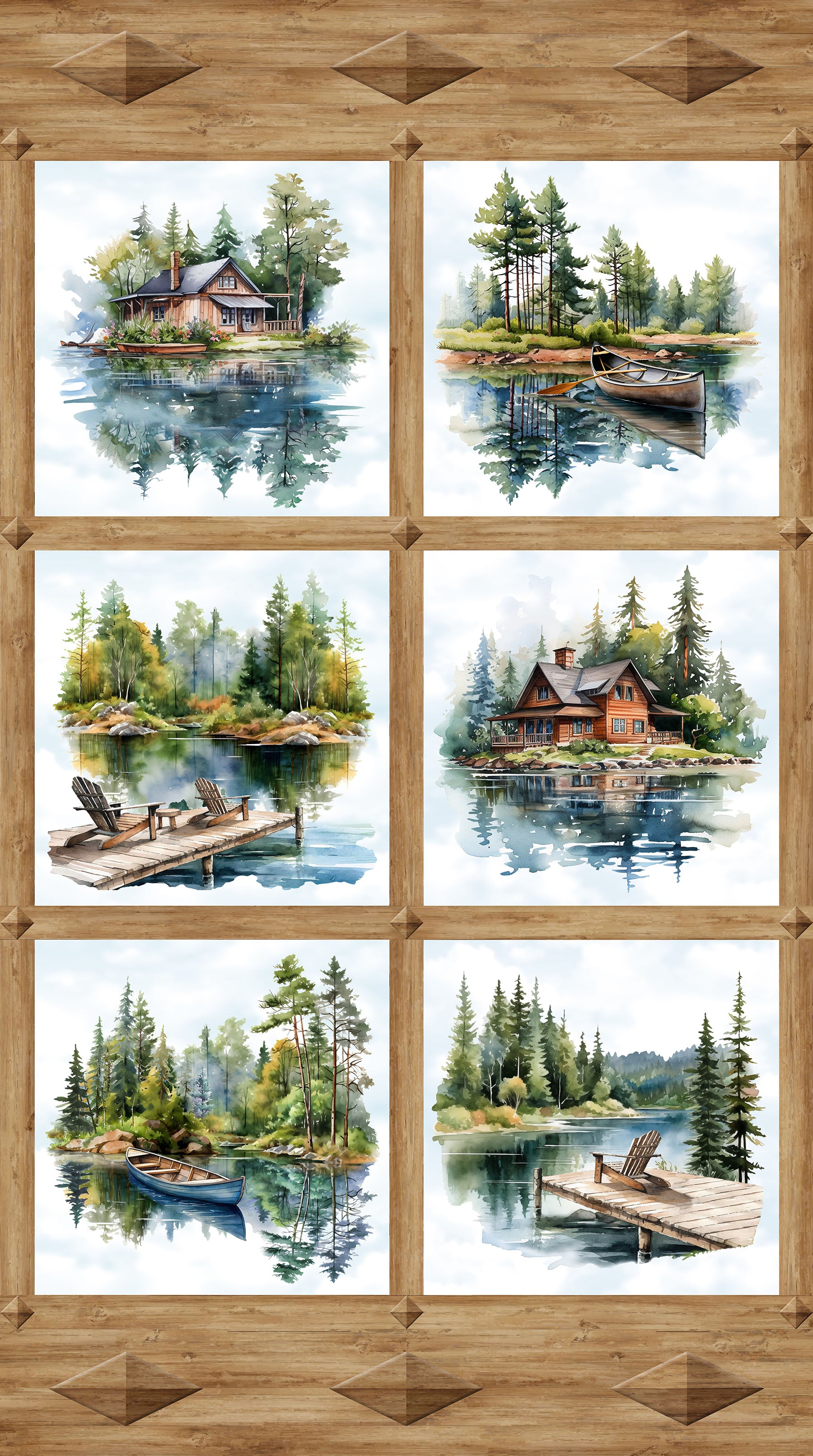 Lakeside Retreat Panel – Ultimate Sewing Centre