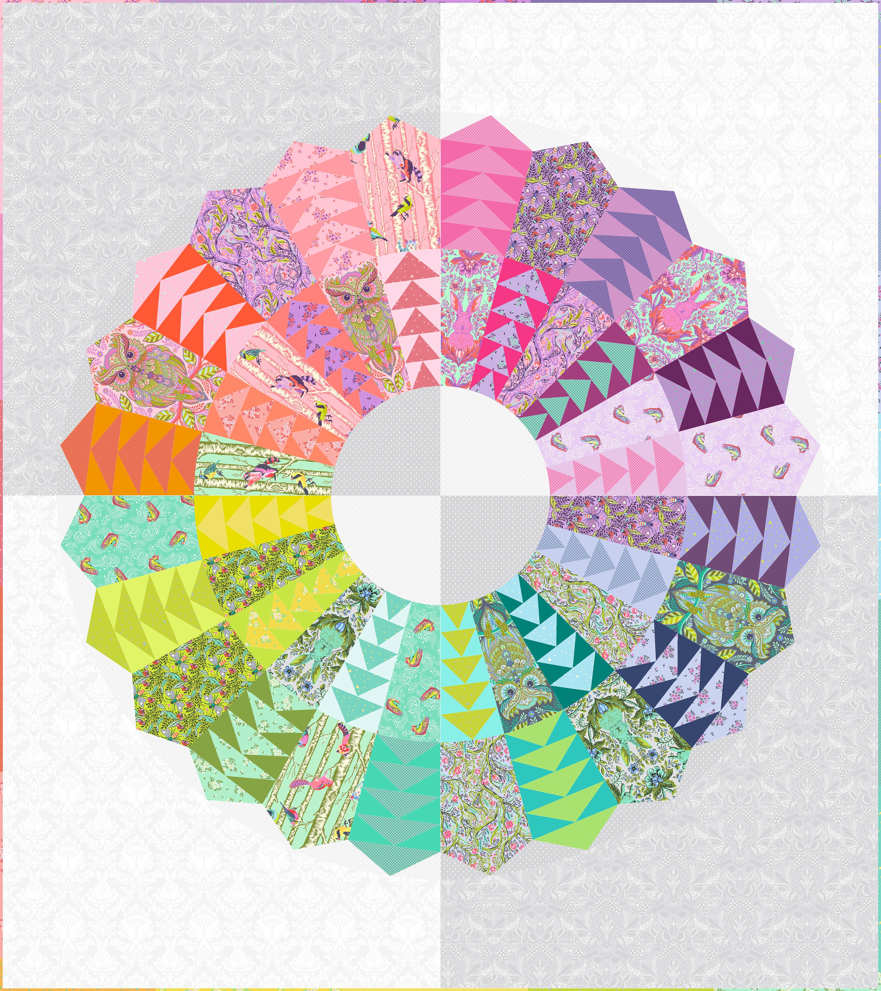 Moonlit Menagerie Quilt Kit – Ultimate Sewing Centre