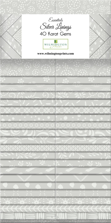 Silver Linings Tonal Jelly Roll – Ultimate Sewing Centre