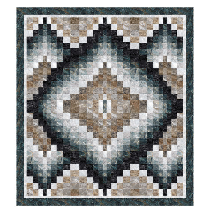 Surface Diamonds Quilt Pattern – Ultimate Sewing Centre